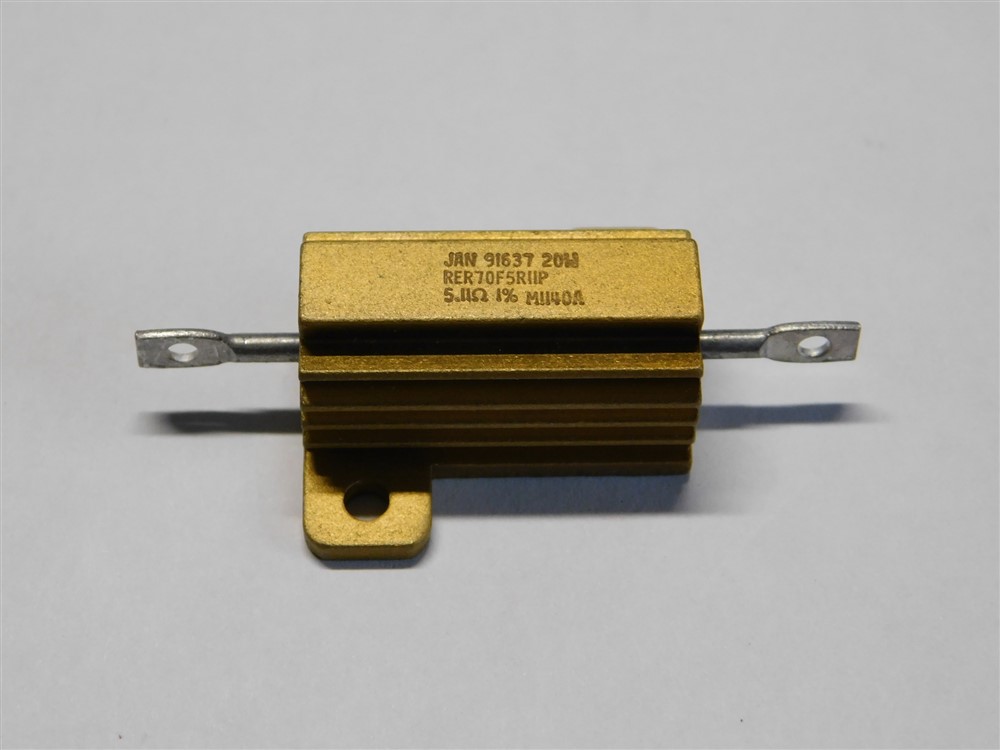 Mil-Spec Vishay Dale RER70F5RIIP 5.11Ω 20W 1% Aluminum Power Resistors ...