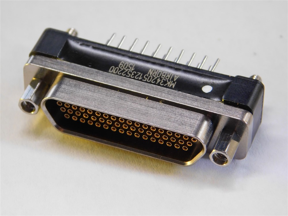 Airborn MK3420512352200 51P Female Metal PC Board Mount Micro D-Sub ...